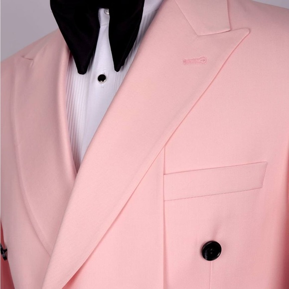 Suits & Blazers | Mens Pink Double Breasted Suit | Poshmark